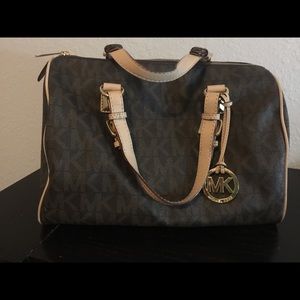 MICHAEL Michael Kors | Bags | Mk Purse Monogram Brown | Poshmark